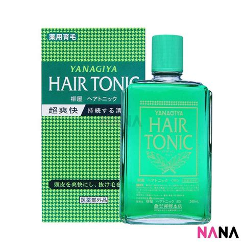 Yanagiya Hair Medicated Hair Growth Tonic 240ml Nana Mall