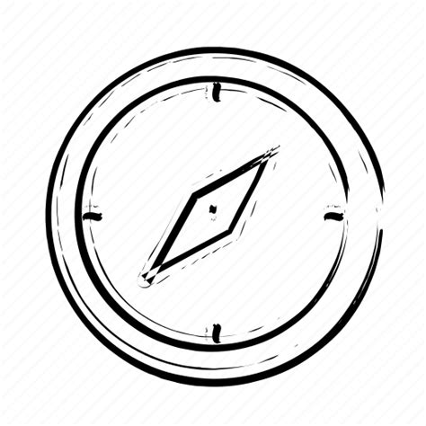 Cardinal Points Circular Compass Compasses Orientation Tool Tools