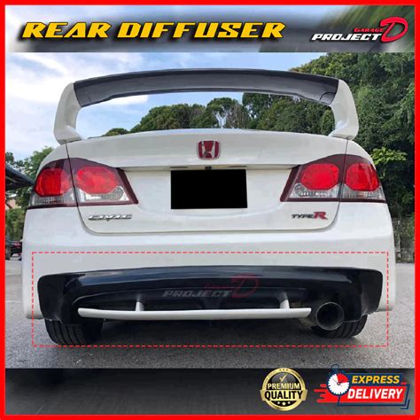 💥ready Stock💥honda Civic Mg Style Fd1fd2fd2rfd Frp Rear