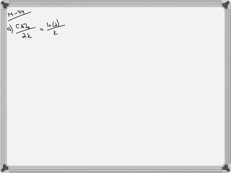 Solved Second Order Reaction In A Cmfr Consider A Well Mixed Reactor As Depicted A Species