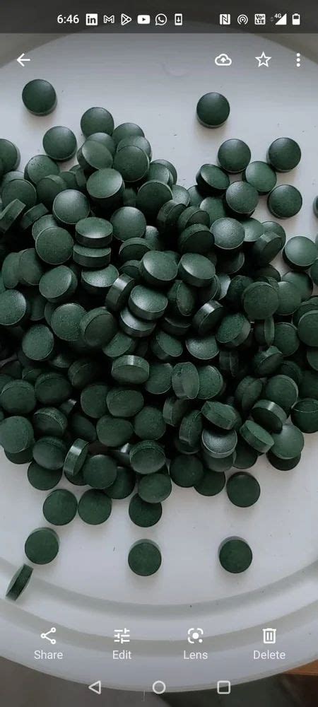Herbal Spirulina Tablet 30 Tablets At ₹ 1000kg In Dera Bassi Id 2849621593762
