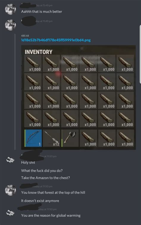 Recently I Got My Friend Into Rust I Log Off For 20 Minutes To Get