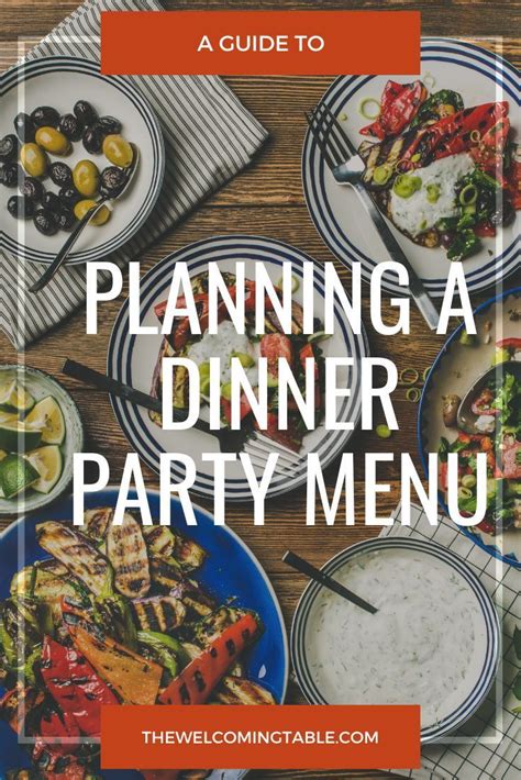 The Ultimate Guide To Planning A Dinner Party Menu Artofit