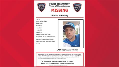 Cheektowaga Police Looking For Information On Missing Man