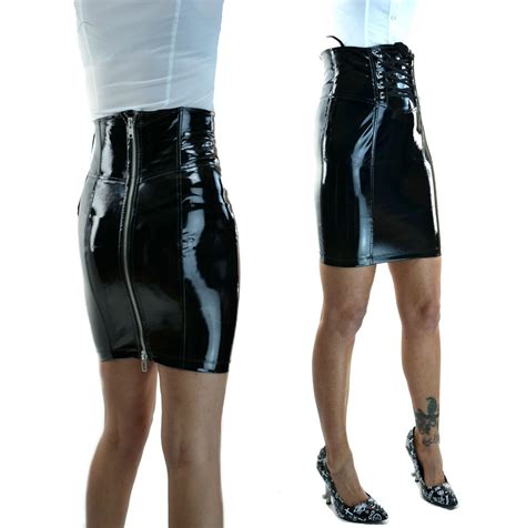 Latex Pencil Mini Skirt Sissy Dream