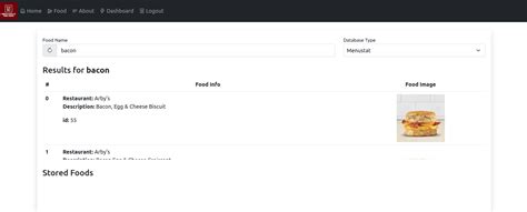 Github Lxaw Uofscswitchstudy An Example Website Written In Php That Uses The Usda Food Database