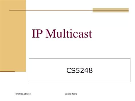 Ppt Ip Multicast Powerpoint Presentation Free Download Id9457437