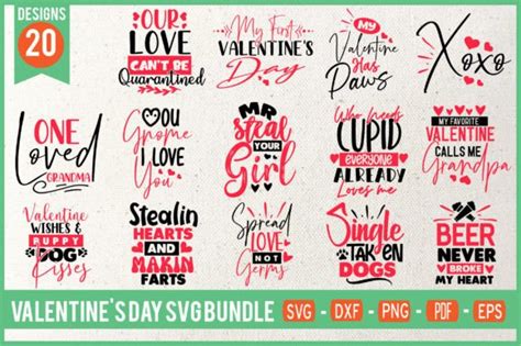 Valentine S Day Svg Bundle Graphic By Ijdesignerbd777 Creative Fabrica