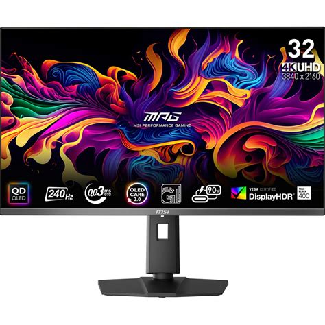 Msi Mpg 321urx Qd Oled 32 4k Uhd Quantum Dot Desertcart India