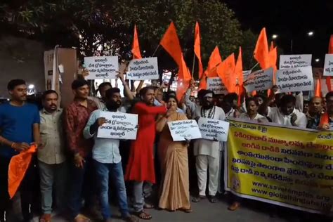 Idol Vandalism In Telangana Sparks Outrage And Bandh Call By Right Wing