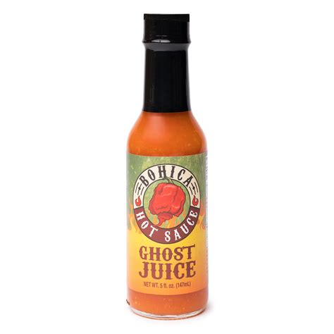 Ghost Juice Hot Sauce Firehouse Bottling Company