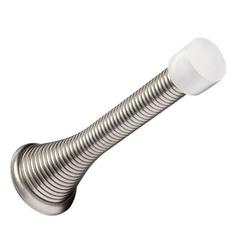 1pc Spring Door Stopper Floor Elasticity Damper Bu Vicedeal