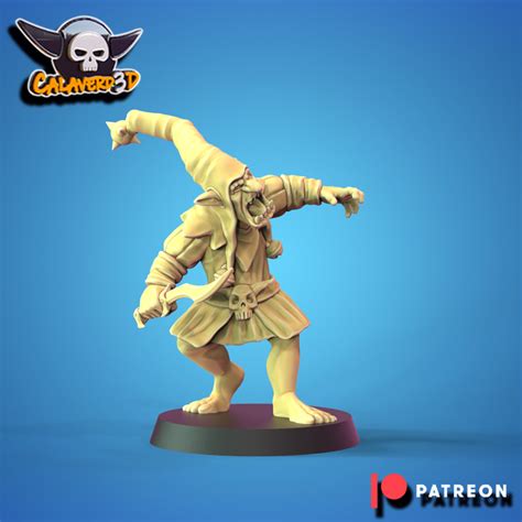 3d Printable Chaos Dwarfs V2 New Positions By Calaverd3d