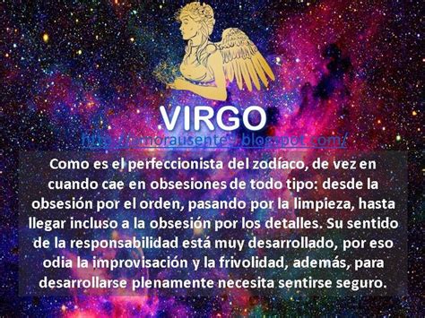The Virgo Logo On Top Of A Galaxy Background