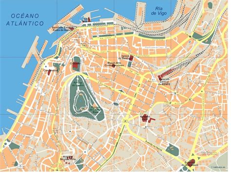 Vigo Vector Map Order And Download Vigo Vector Map