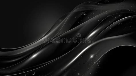 Luxurious Abstract Black Background For Modern Wallpapers Ai Generated