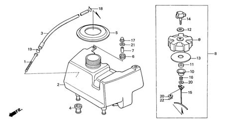 A Visual Guide To The 79 Mercury Outboard Fuel Tank Parts