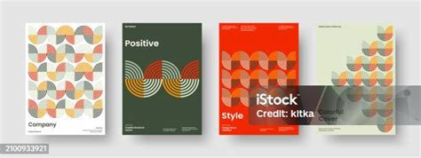 Tata Letak Poster Terisolasi Desain Flyer Abstrak Template Sampul Buku