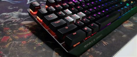 Geek Review Asus ROG Strix Scope Mechanical Keyboard Geek Culture