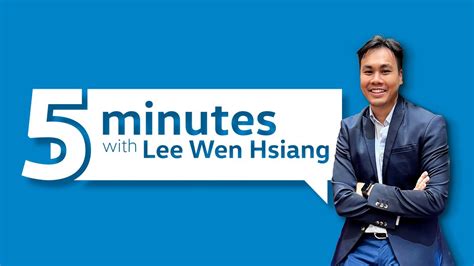 Five Minutes With Lee Wen Hsiang