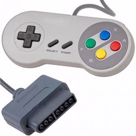 Controle Genérico Compatível Com Super Nintendo Mundo Joy Games