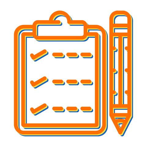 Writing Pad Vector Icon 28119327 Vector Art At Vecteezy