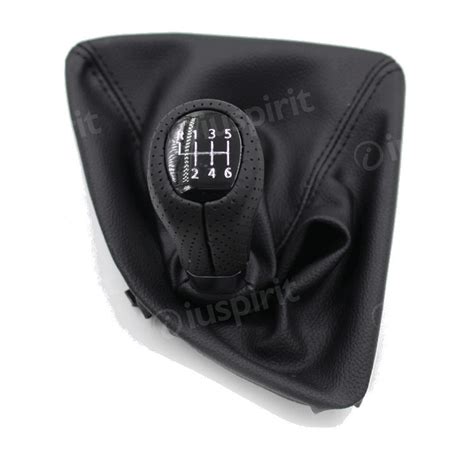 Pomello Cambio 6 Marce Per BMW Serie 1 E81 E82 E87 E88 Cuffia Leva