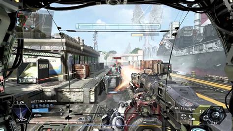 Titanfall Beta Last Titan Standing Gameplay Angel City Youtube