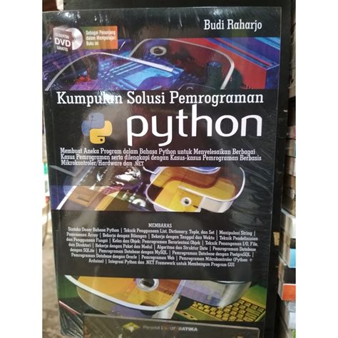 Jual Buku Kumpulan Solusi Pemrograman Python Dvd Shopee Indonesia