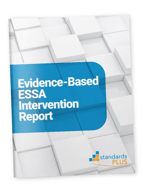 Evidence Based Essa Intervention Report Standards Plus Supplemental Curriculum