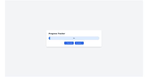 Progress Bar Free React Tailwind Component