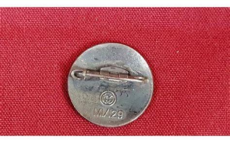 Sold Price Nazi Wwii 1933 Adolf Hitler Enameled Party Pin February 6