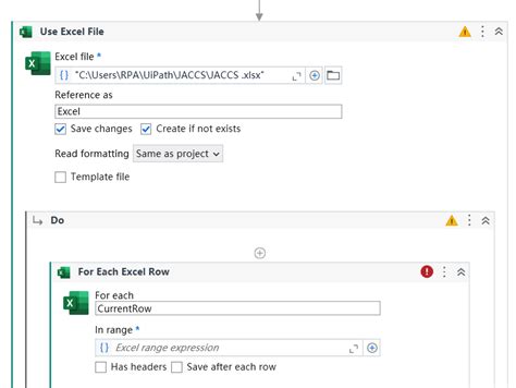 how to write cell in excel one by one activities uipath community