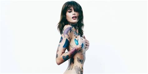 Kaia Gerber Is Naked And Covered In Tattoos For Latest Photoshoot