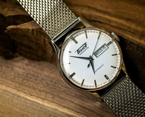 Tissot Heritage Visodate Swiss Automatic Tissot Mesh Bracelet