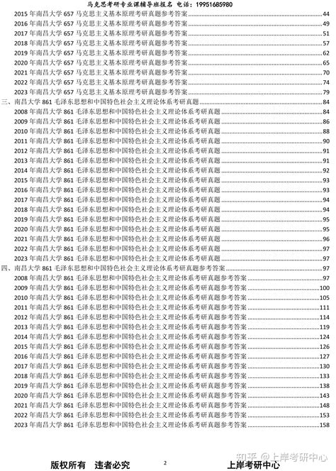 24南昌大学马克思主义理论考研真题解析 知乎