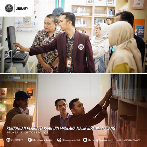 Kunjungan Perpustakaan Uin Maulana Malik Ibrahim Malang Library