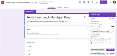 Cara Membuat Timer Di Google Form Tak Perlu Ribet Kumparan