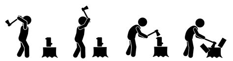 Animation Frames Splitting Wood 25421344 Vector Art At Vecteezy