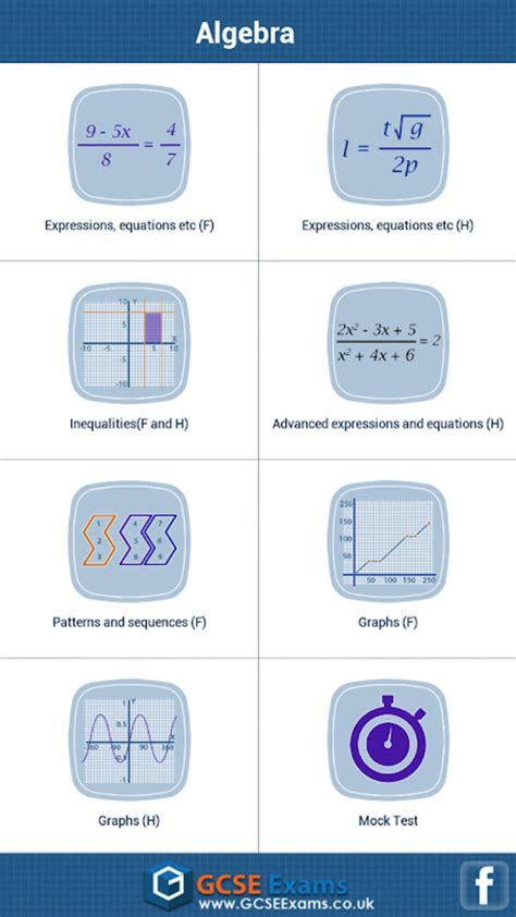 Gcse Maths Algebra Revision Le Apk For Android Download
