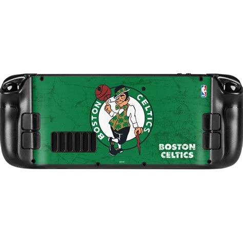 Nba Boston Celtics Green Primary Logo Steam Deck Handheld Gaming
