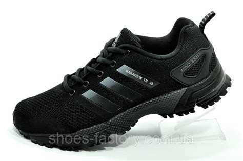 Кроссовки унисекс Adidas Marathon TR Black черные (Адидас) 38-24.5см ...