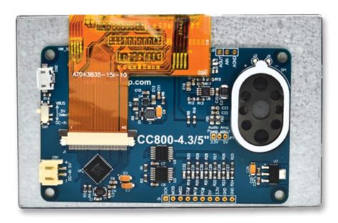 Vm800c43a D Bridgetek Development Board Ft800 Embedded Video Engine Credit Card Module 43