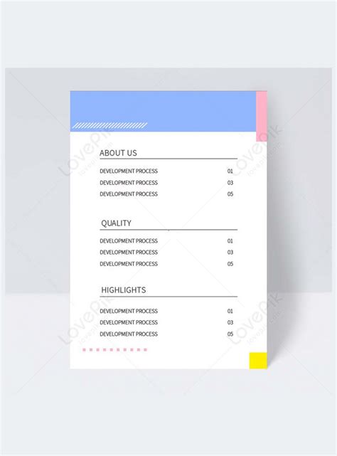 Corporate Advertising Leaflet Template Image Picture Free Download