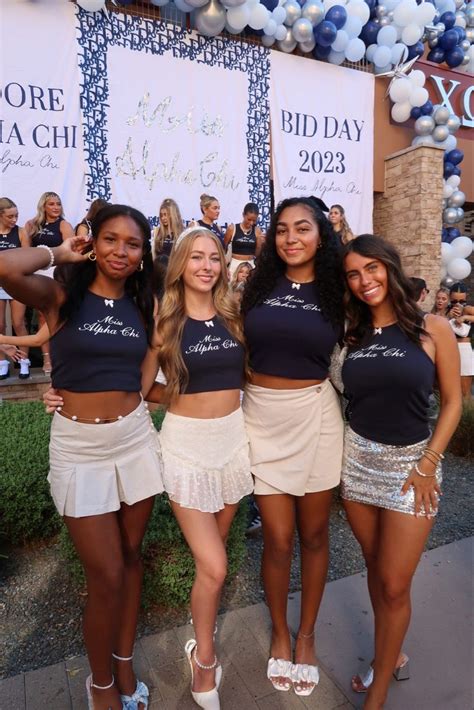 Miss Alpha Chi Recruitment Outfits Sorority Outfits Sorority