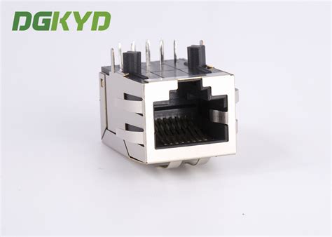 Transformer Magnetic Rj45 Ethernet Plug Connector For Fiber Optic Transceivers