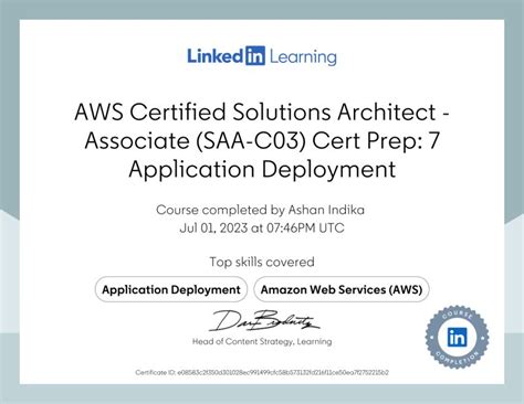 Ashan Indika On Linkedin Certificate Of Completion