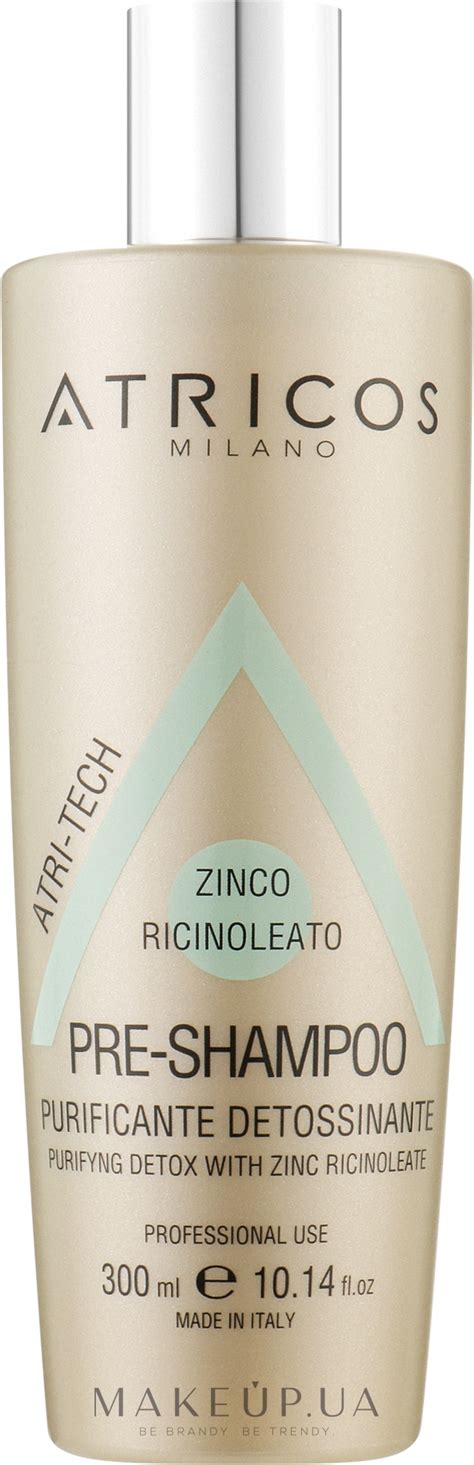 Отзывы о Очищающий детокс-шампунь для волос - Atricos Pre Shampoo ...
