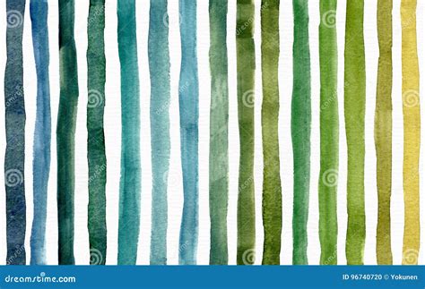 Seamless Bright Raster Pattern With Green Stripes Texture Large Raster