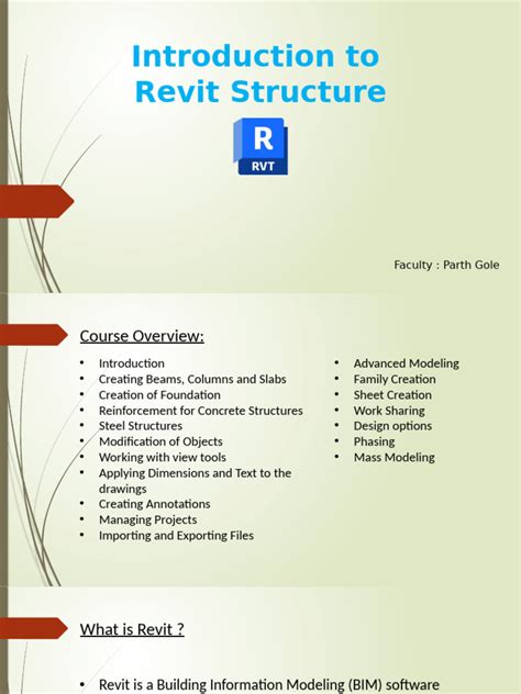 00introduction To Revit Structureold Pdf Autodesk Revit